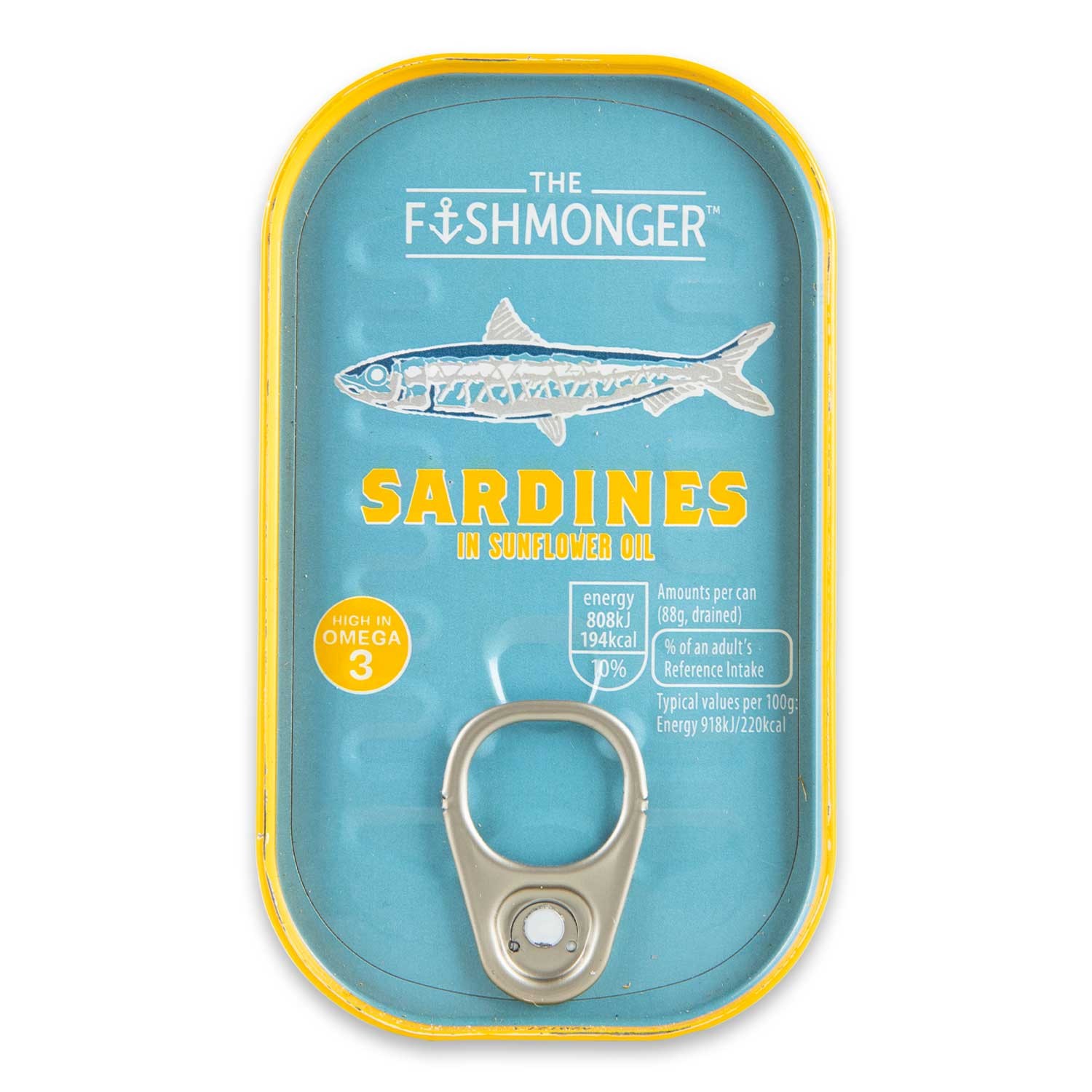 FISHMONGER SARDINE 125G